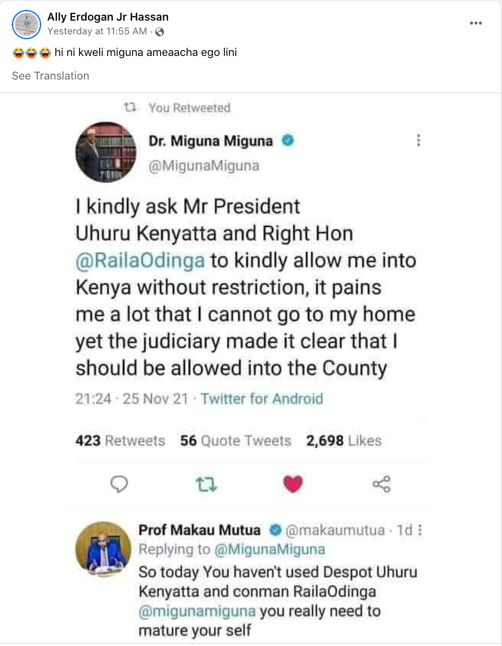 Uhuru Kenyatta Quotes