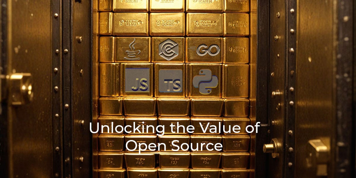 Open Source Metallic Background
