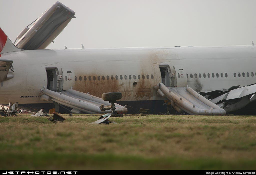 Boeing 777 Crash History