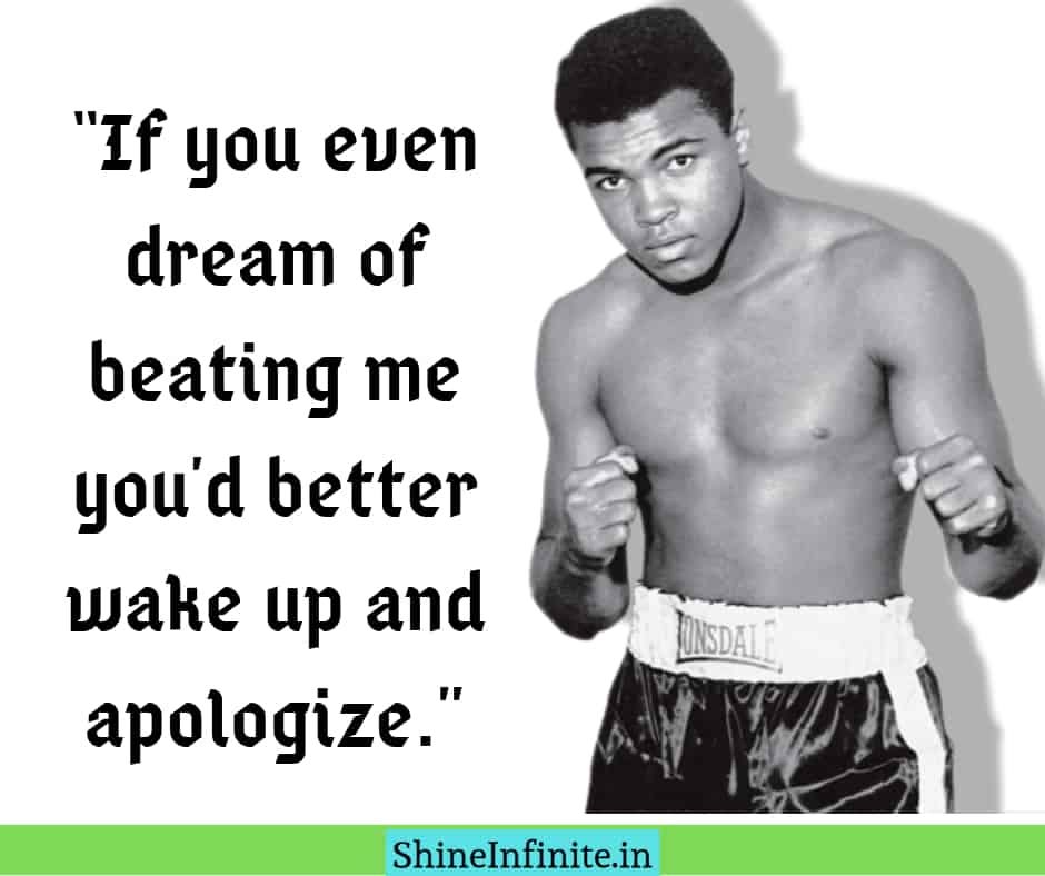 Muhammad Ali Quotes Impossible