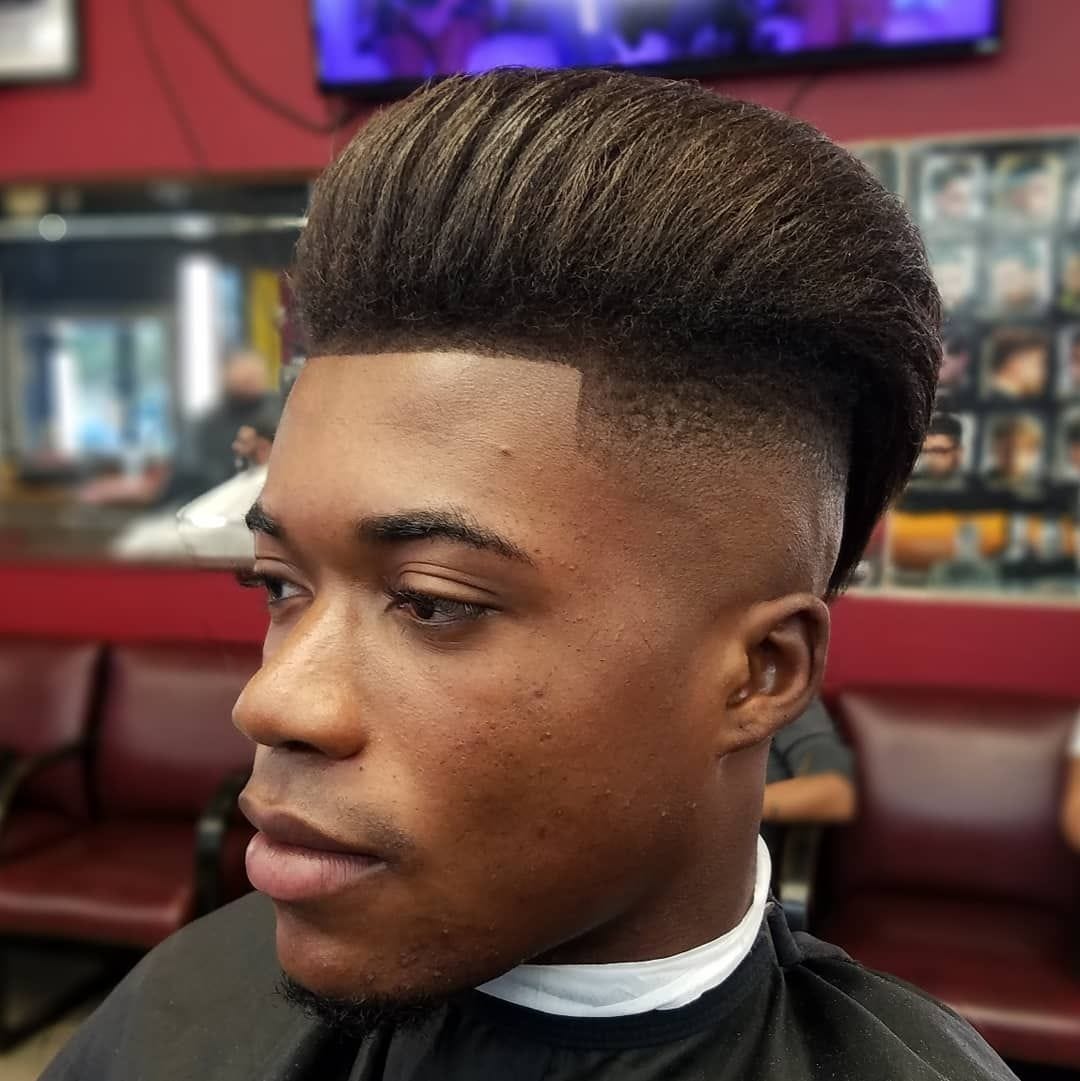 African American Pompadour Hairstyles Men
