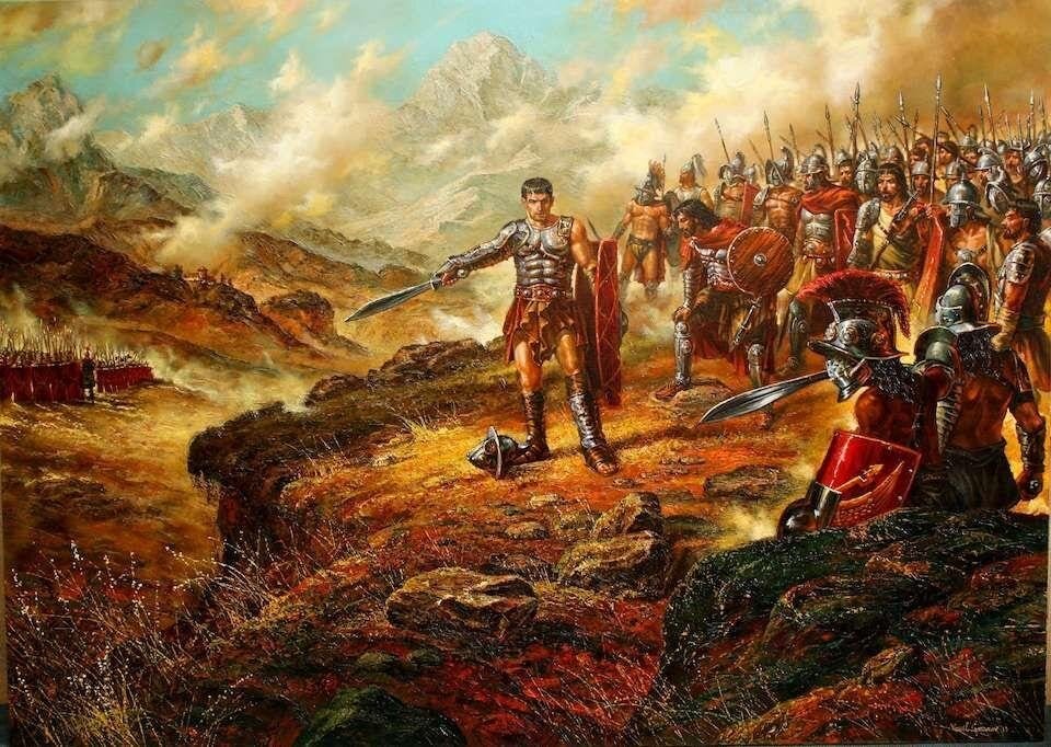 Spartacus Painting