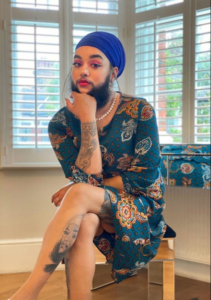 Harman Kaur Beard