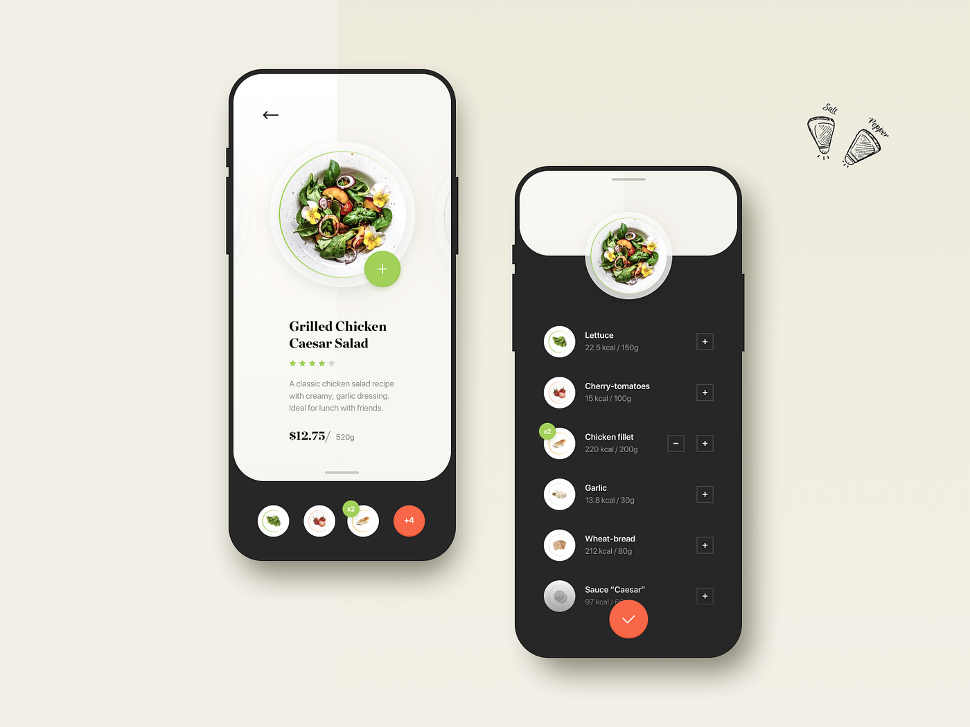 Food App Design Inspiration