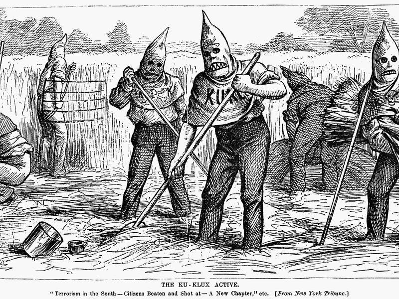 Kkk 19th Century Ku Klux Klan Revival, Racism, Terrorism
