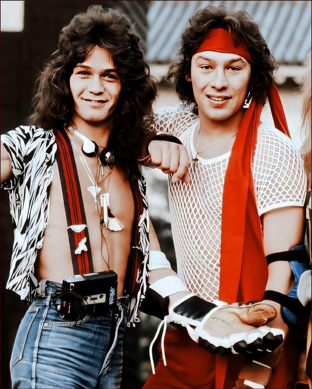 Young Alex Van Halen Eddie Van Halen's Otherworldly Sounds | The New