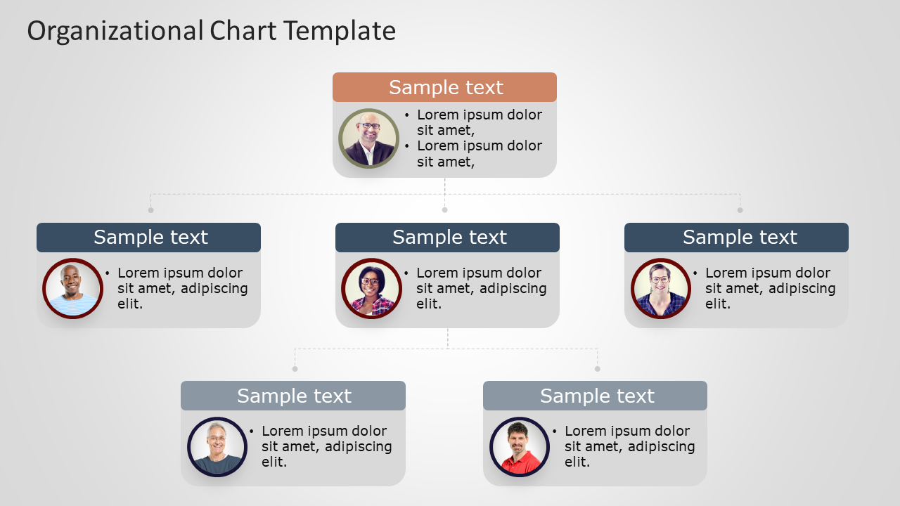Organizational Chart Powerpoint Template