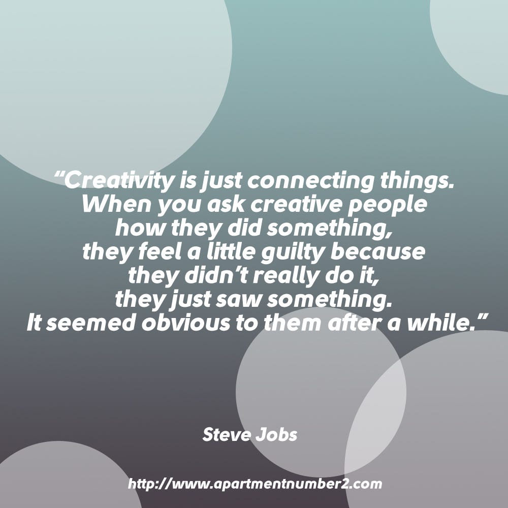 Creativity Quote Steve Jobs