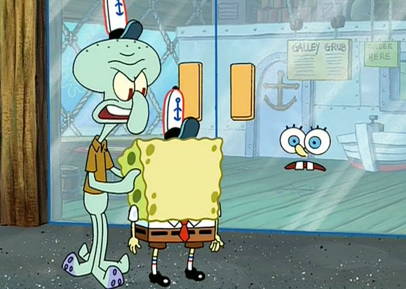 Spongebob Squid On Strike Reaction
