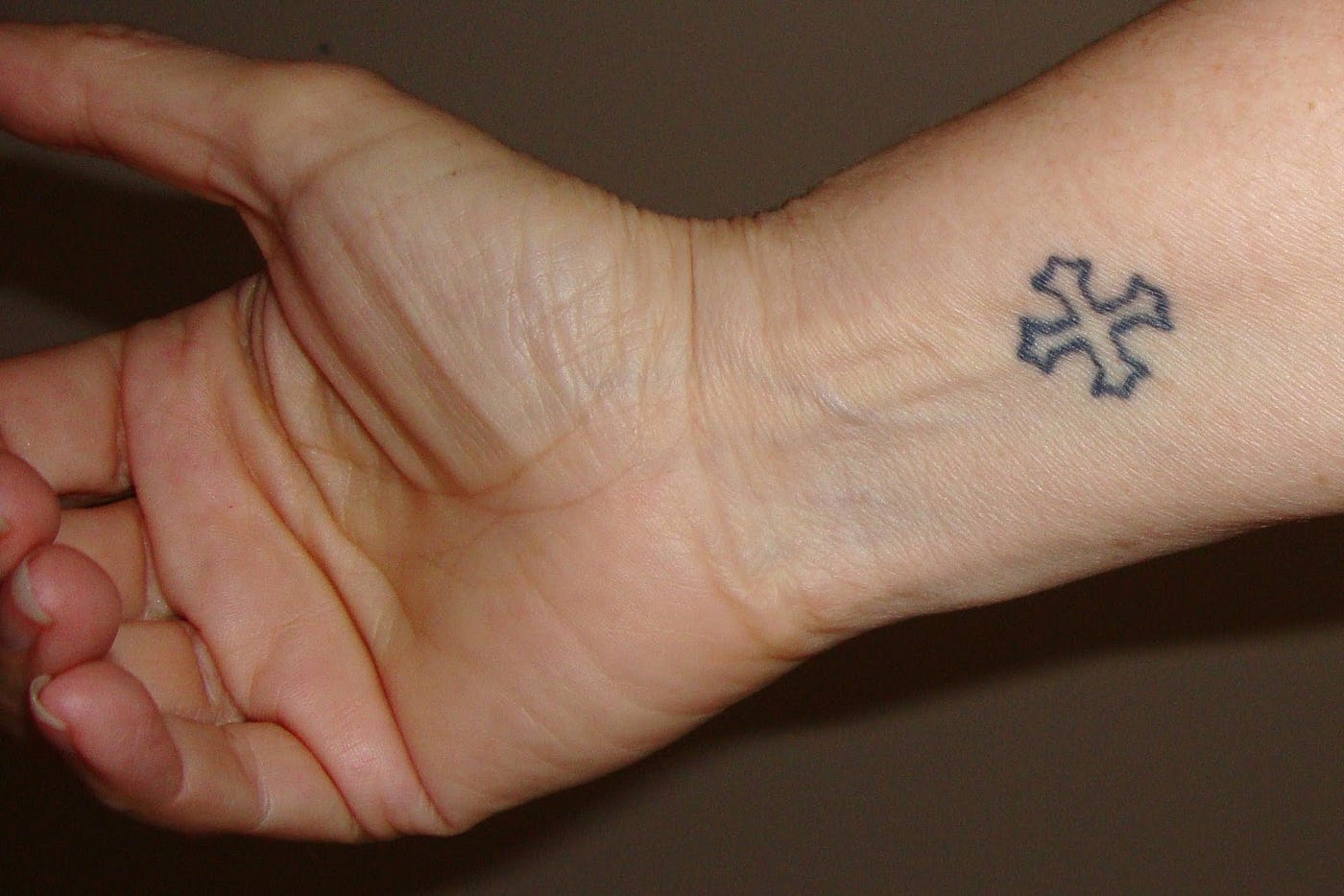 Gang Cross Tattoos