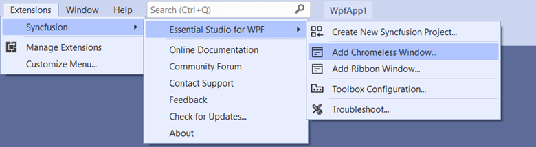 Wpf Navigation Bar Visual Studio Marketplace
