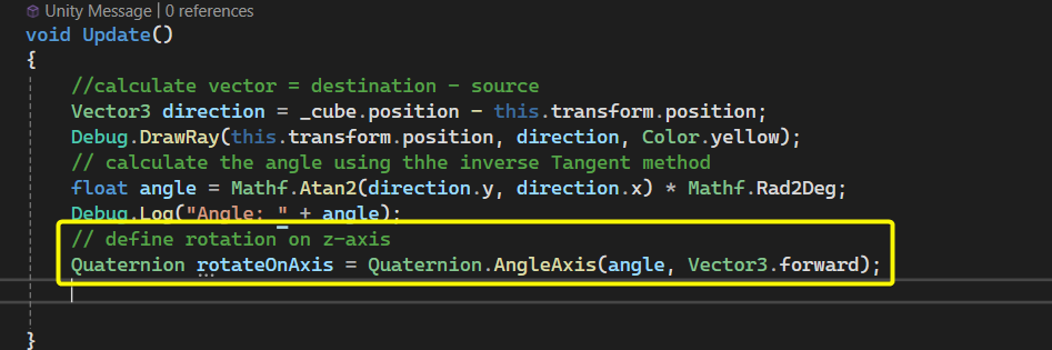 Unity Rotation Tutorial Quaternion Part 1 Youtube Rotation Animation