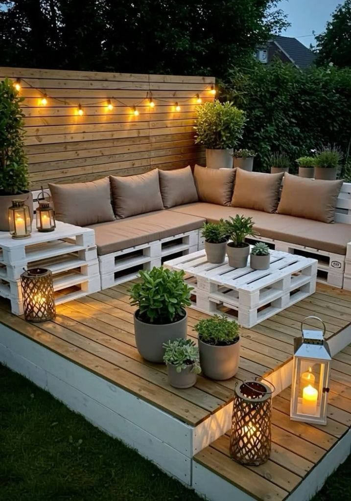 Pallet Patio Set