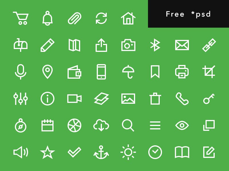 Free Icons Psd