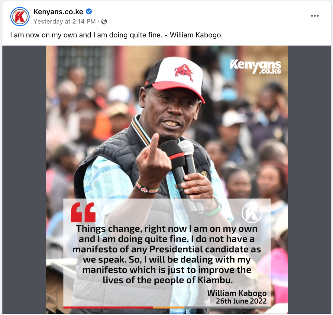 Kabogo Quotes