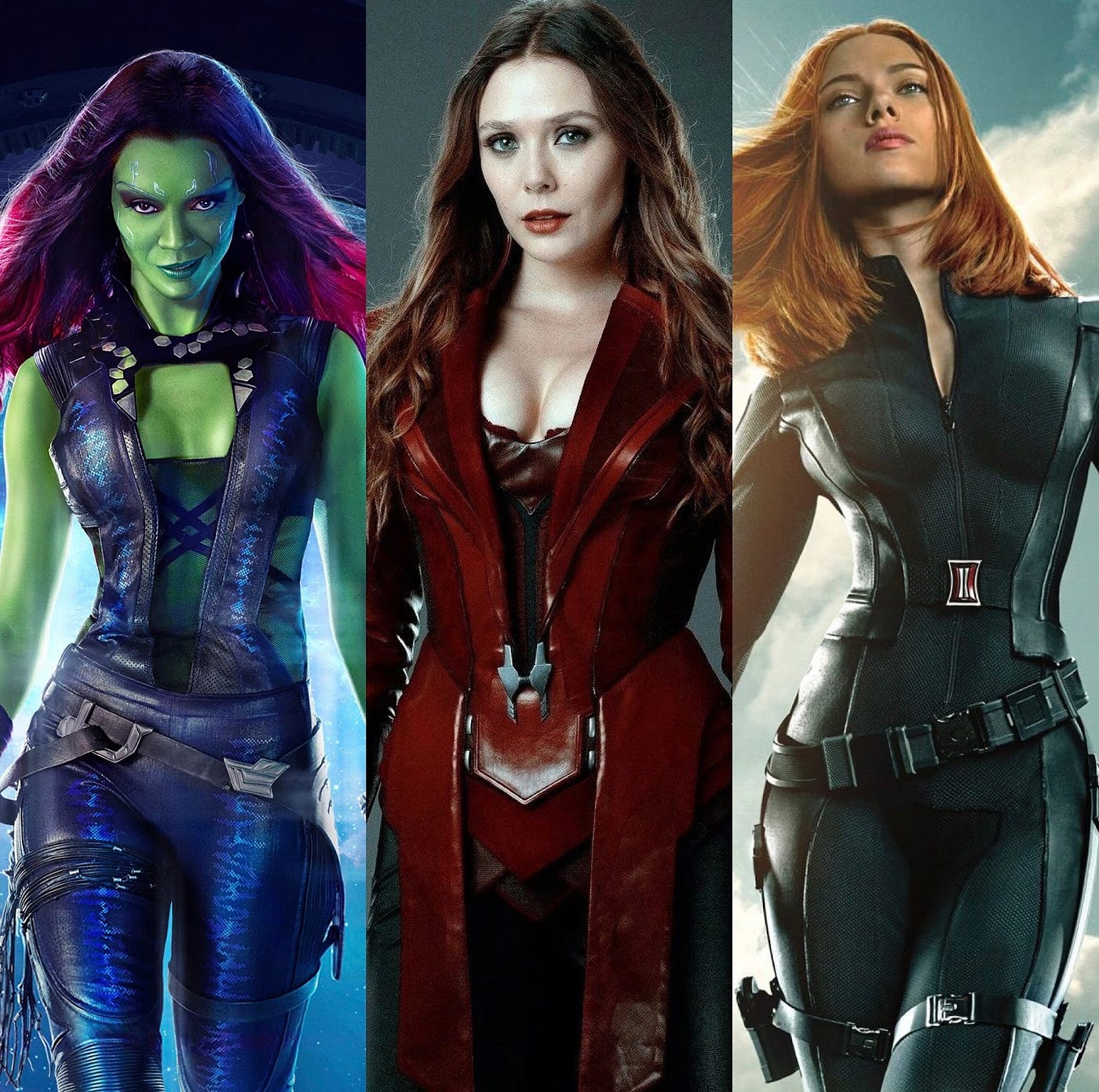 All Female Super Heroes And Villains