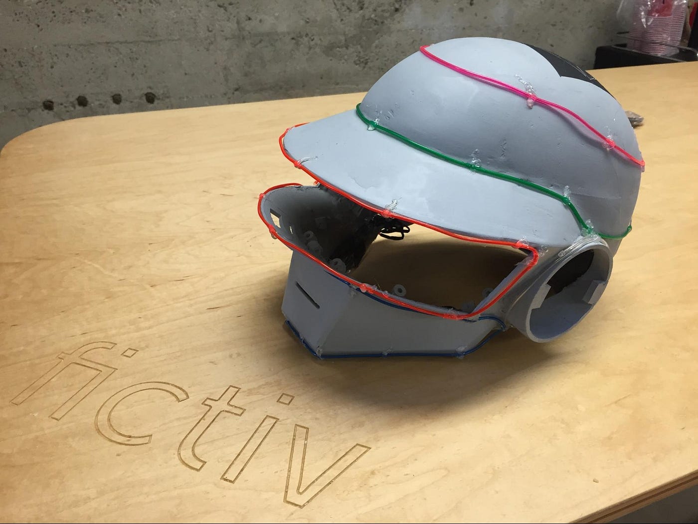 Thomas Bangalter Helmet Blueprints