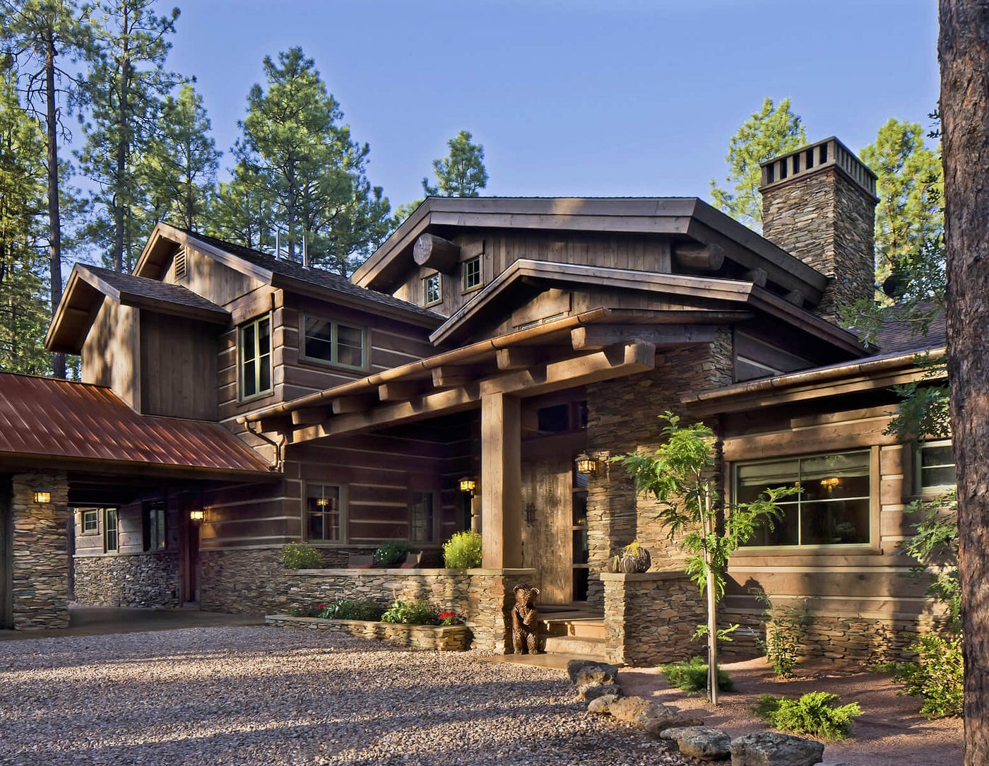 Spectacular Rustic Exterior Design