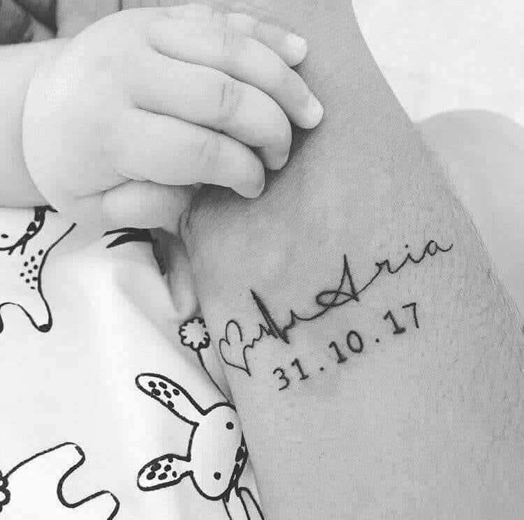 Newborn Baby Tattoo Ideas