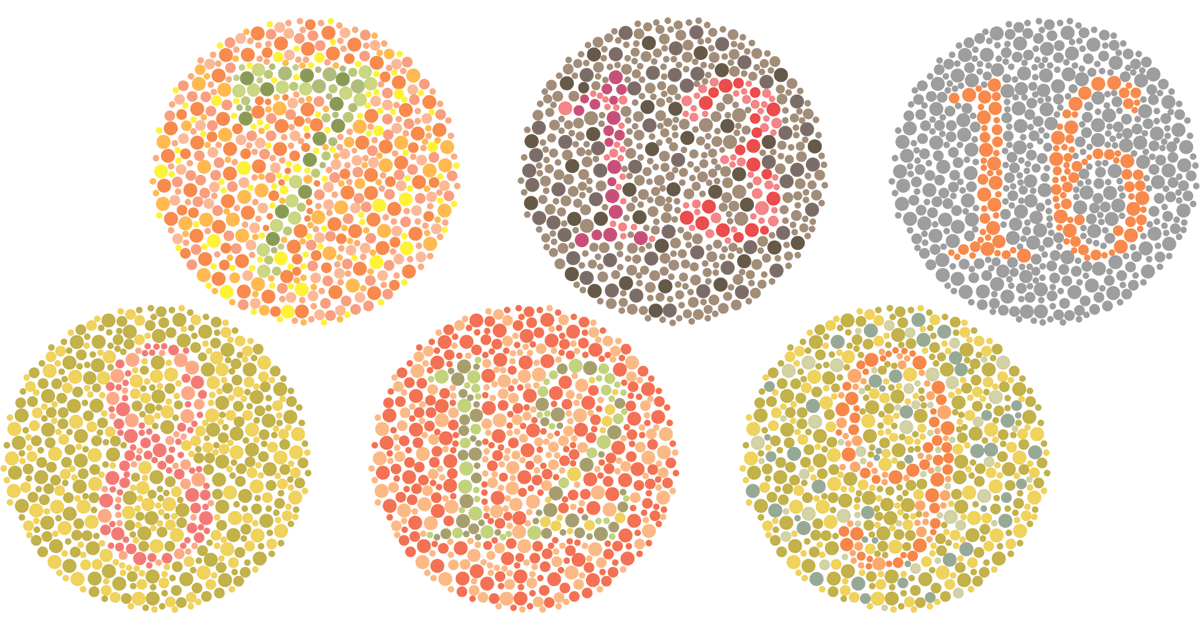 Ishihara Eye Chart Colour Blindness Test Hi Res Stock Photography And