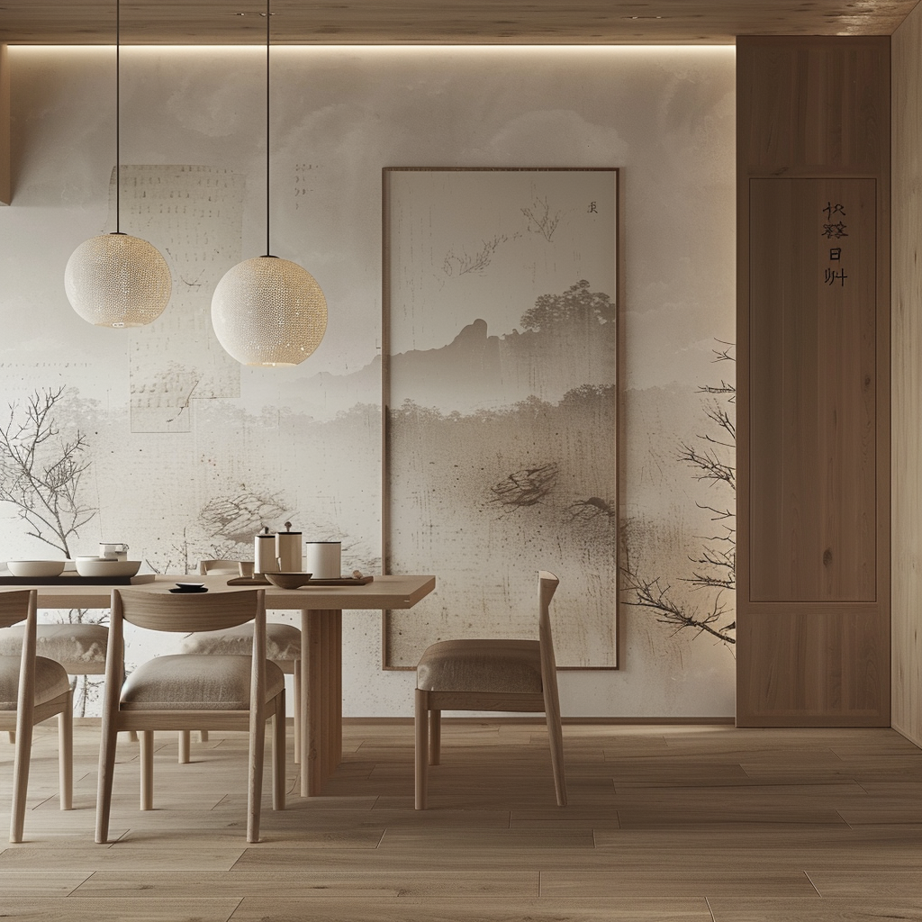 Japanese Style Dining Room Colors