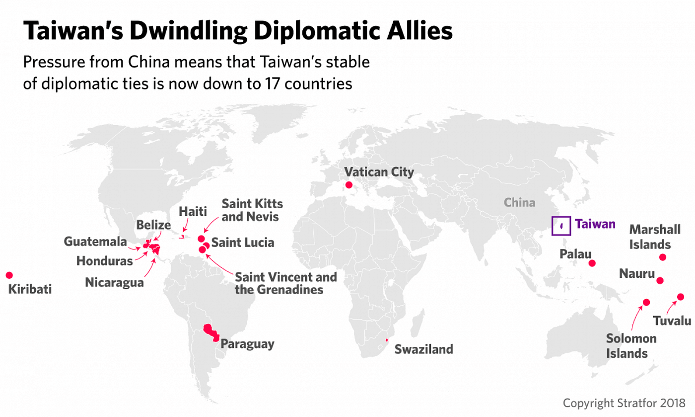 Dollar Diplomacy Map