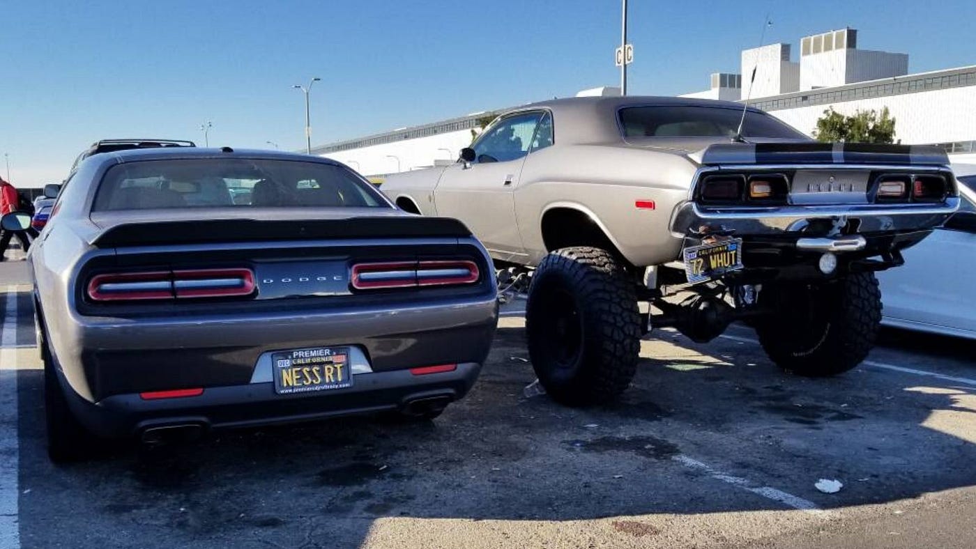 Lifted Dodge Challenger