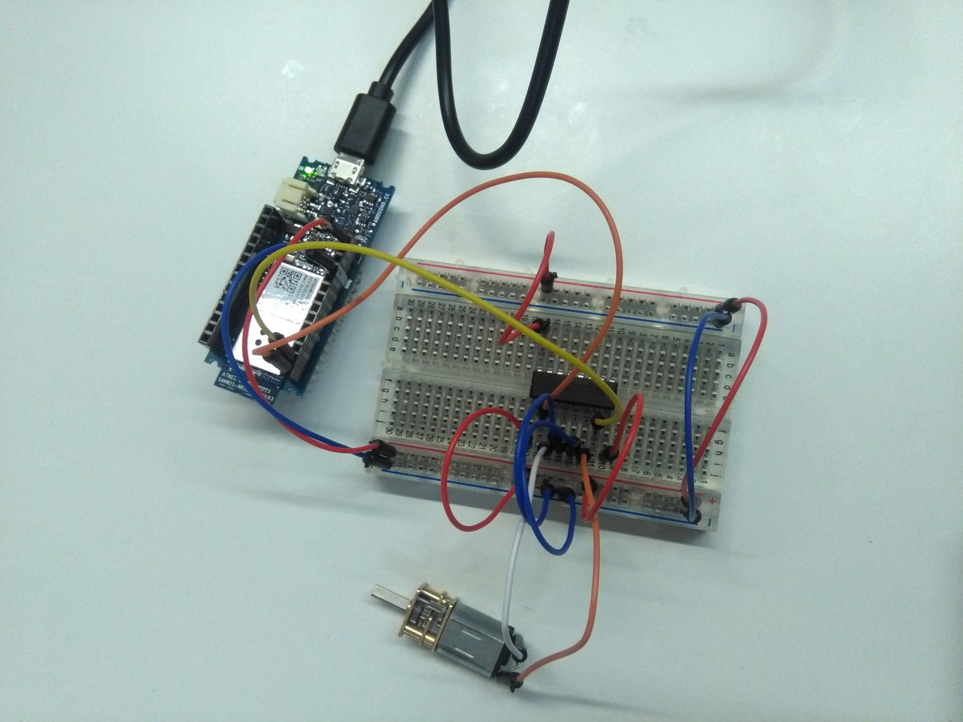 Arduino L293d Circuit