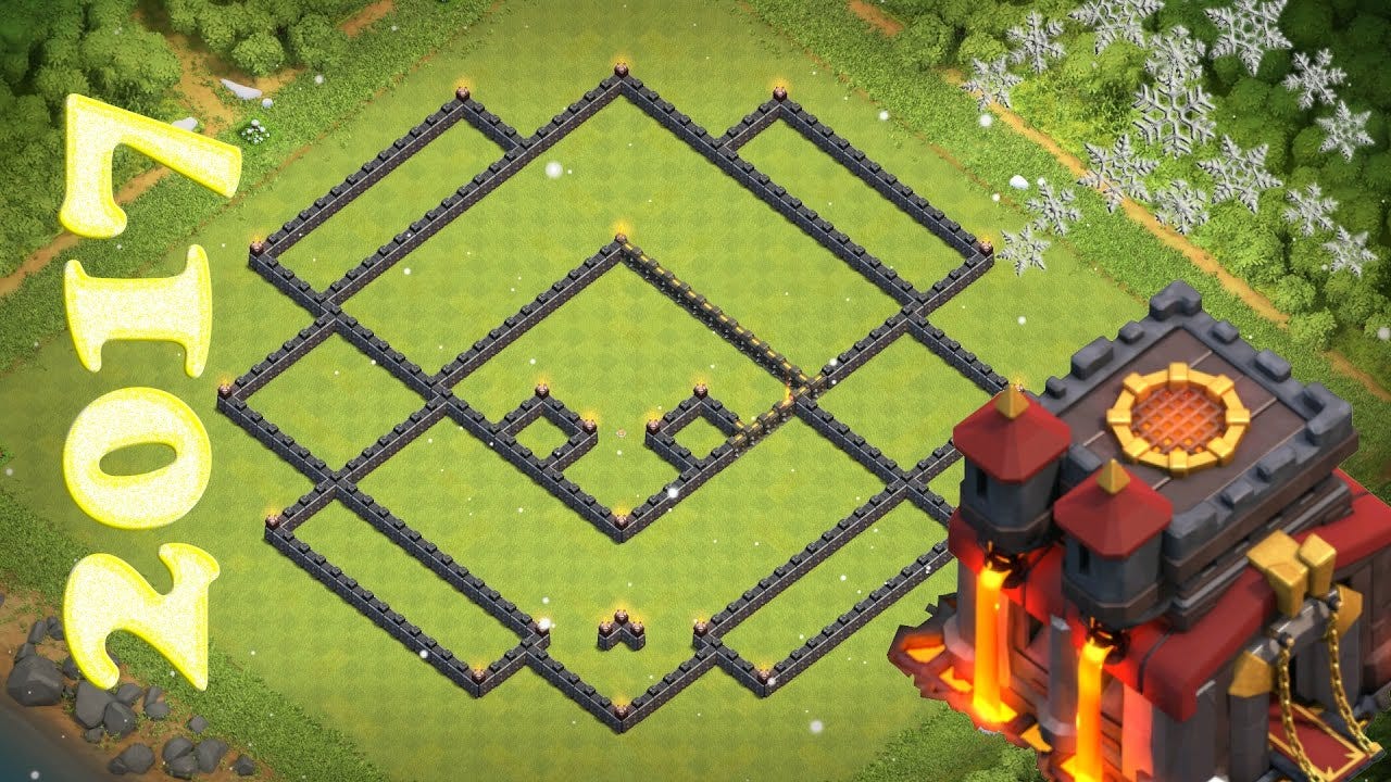 Town Hall 10 Defense Layout