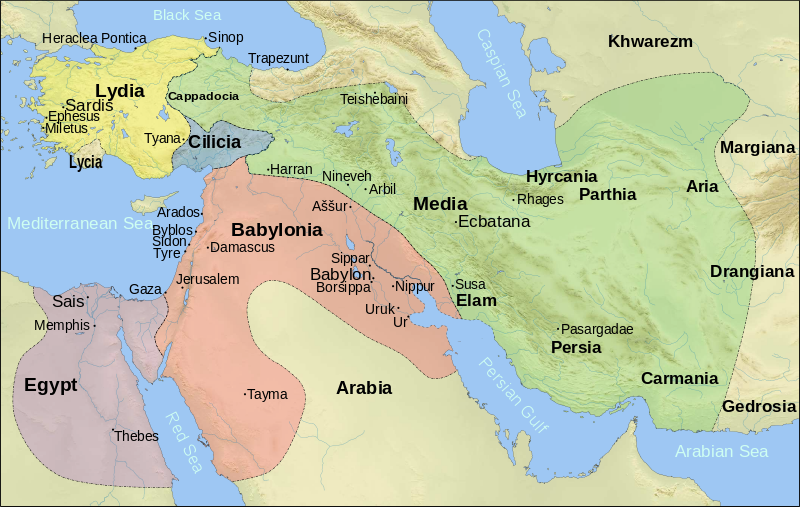 Cyrus The Great Map