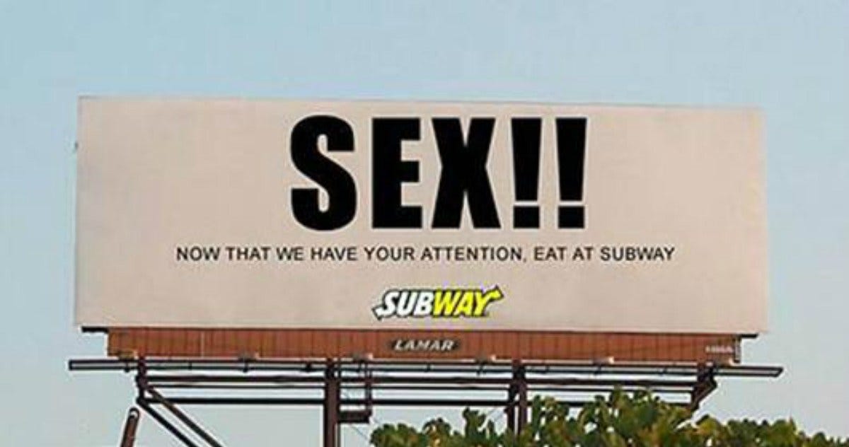 Subway Ad