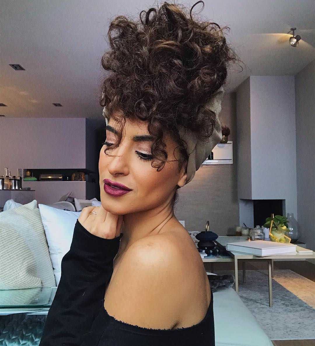 Wild Curly Short Hair