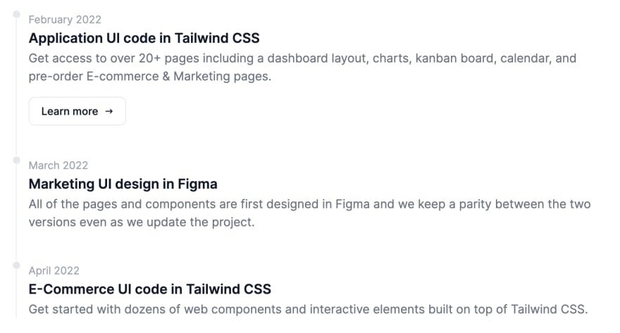 Examples Of Brilliant Vertical Timelines With Tailwind CSS, 53% OFF Examples Of Brilliant Vertical Timelines With Tailwind CSS, 53% OFF