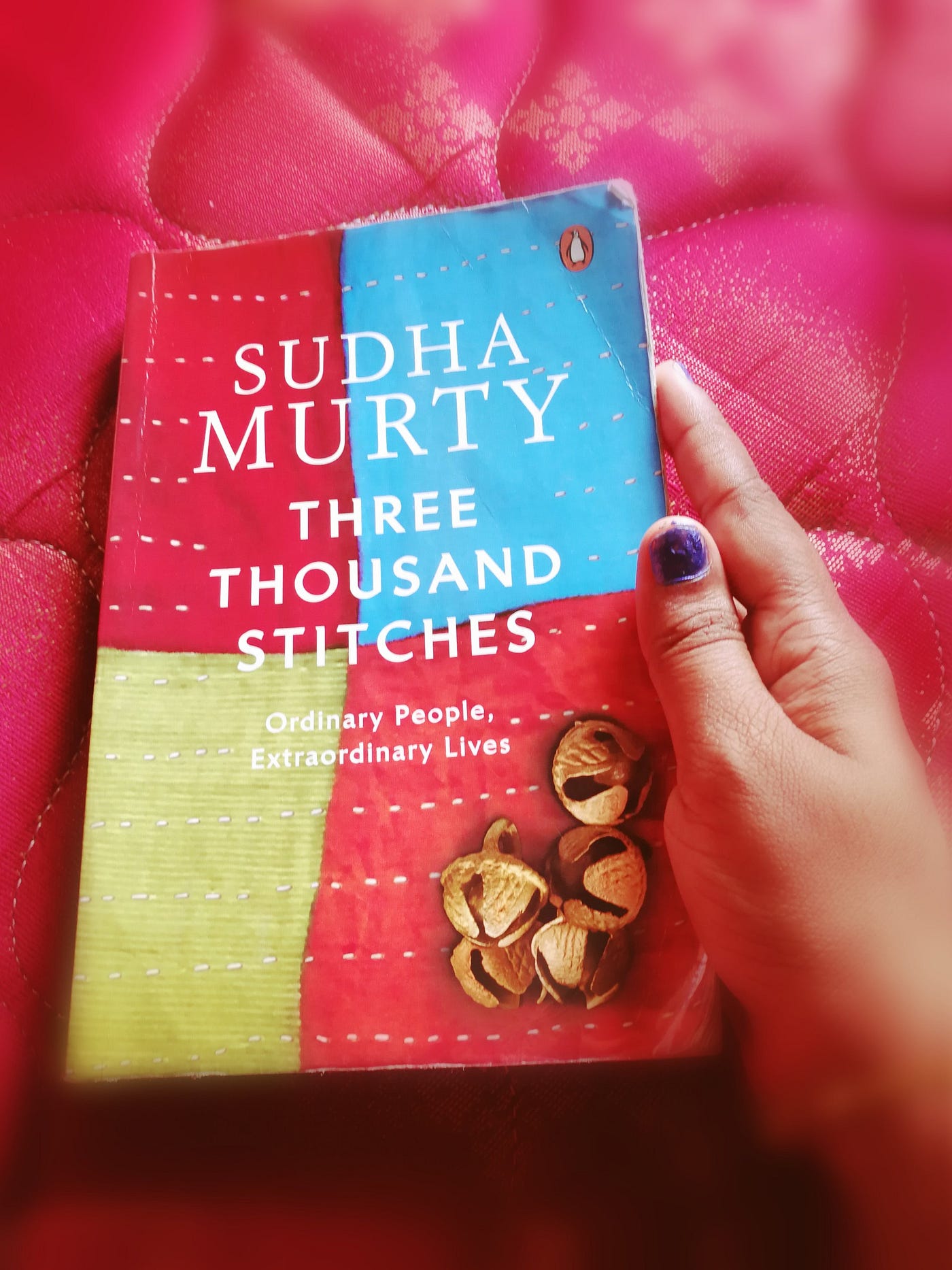What Is The Book Review Of Three Thousand Stitches By Sudha, 52% OFF