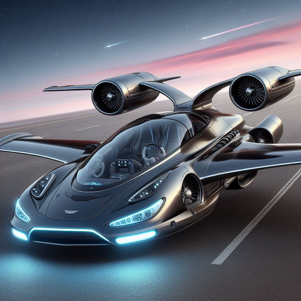 Future Technology Flying Cars