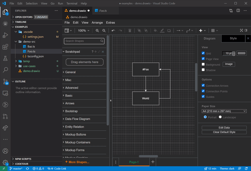 Open File Draw Io Diagram Dan Grafik