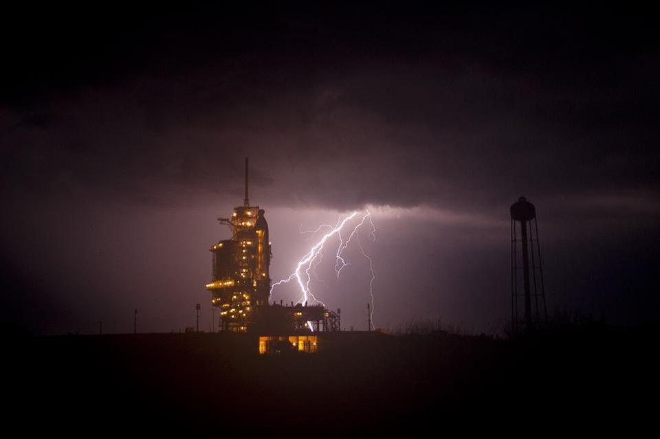 Nasa Dark Lightning What Does Lightning Look Like From Space? NASA