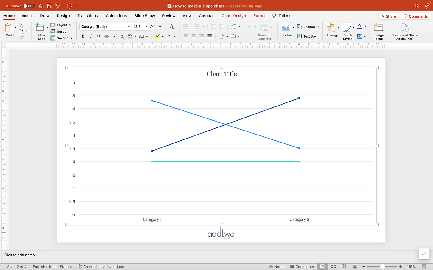How To Draw Line Chart In Word