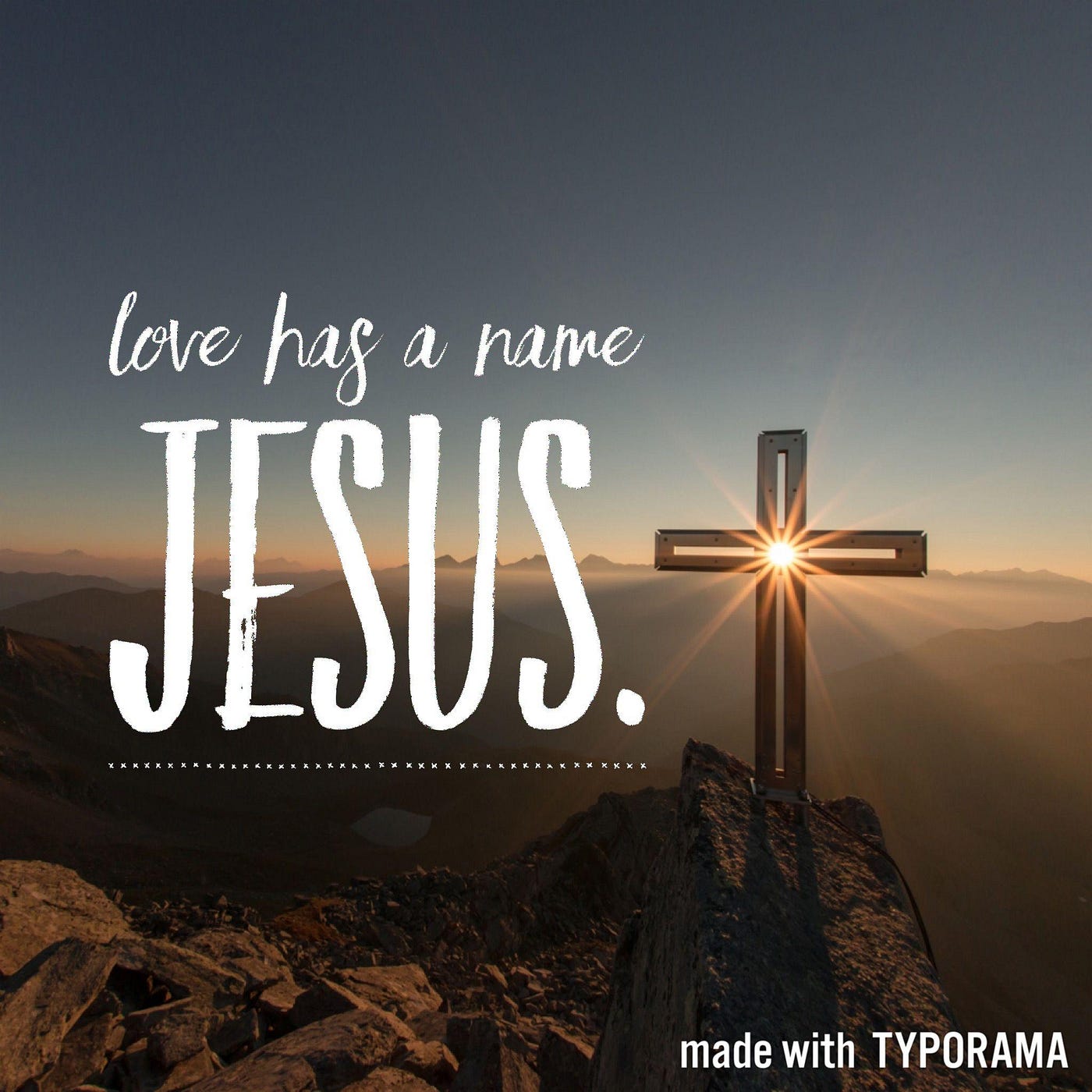 Jesus Cross Love