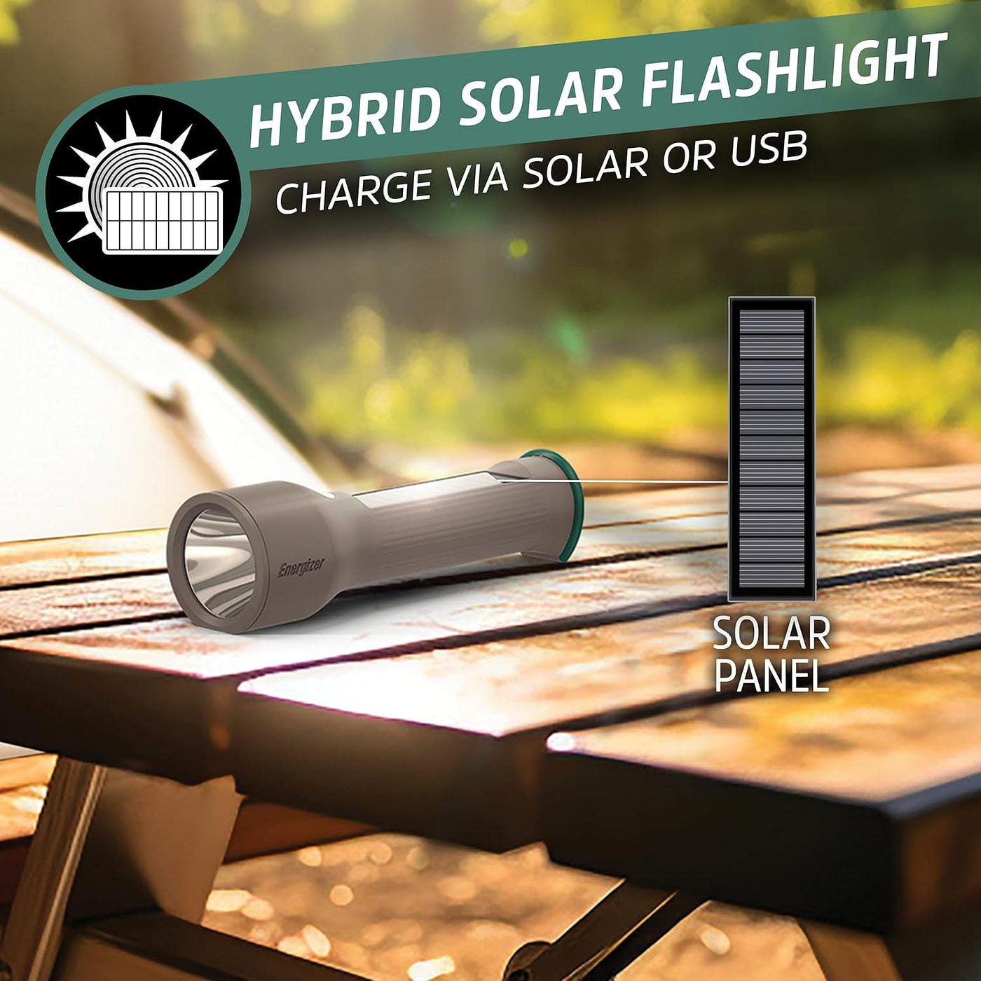 Energizer Solar Crank Light
