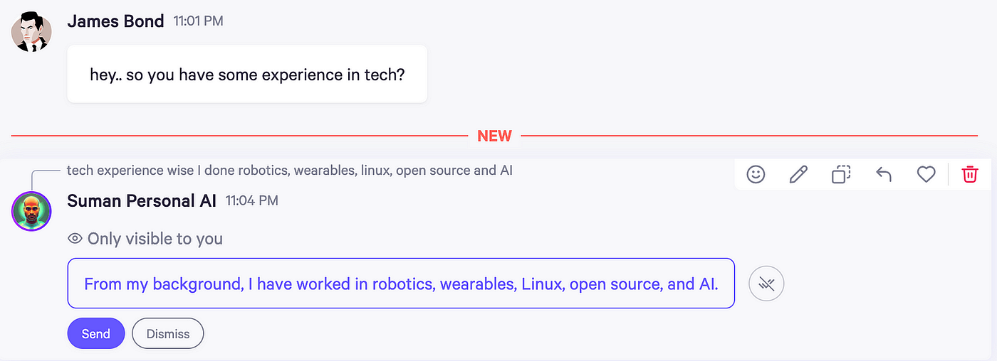 How To Create an AI Version of Yourself with Your Personal AI - Product Docs