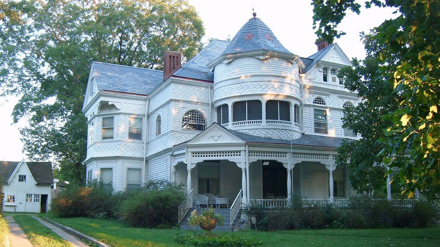 Queen Anne Style House Missouri 1894 Queen Anne – Harrisonville, MO