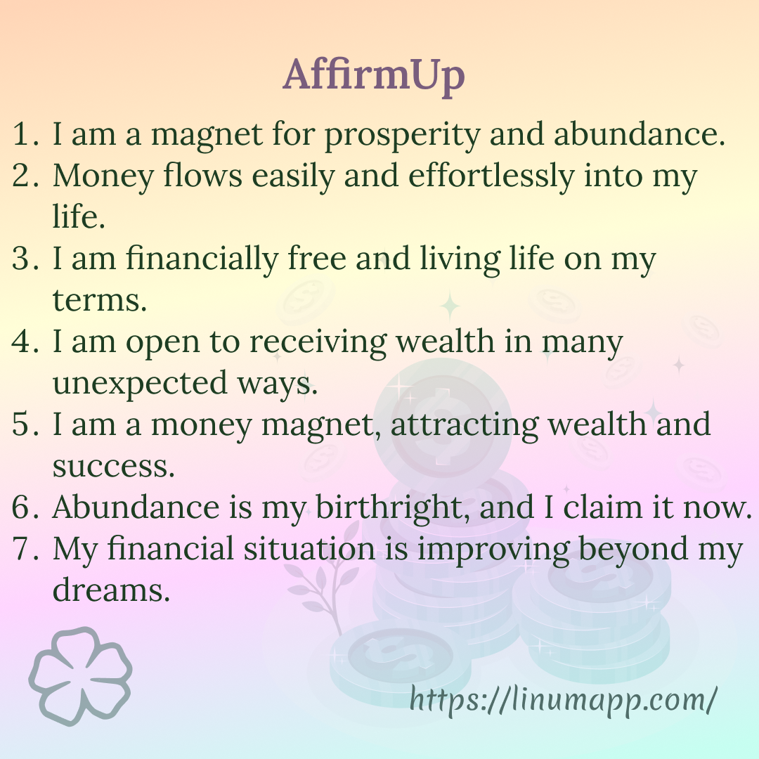 Financial Abundance Affirmations