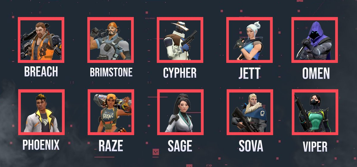 Valorant: Complete list of characters and abilities - vitrinedossonhos.com.br