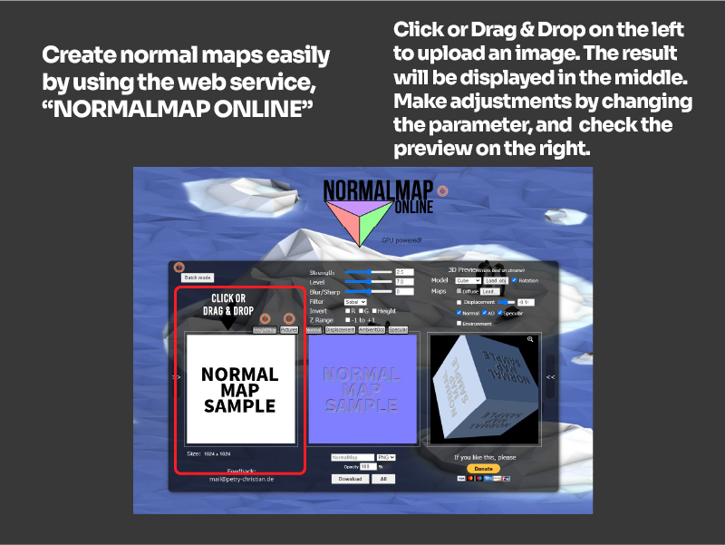 Normal Map Online Maker