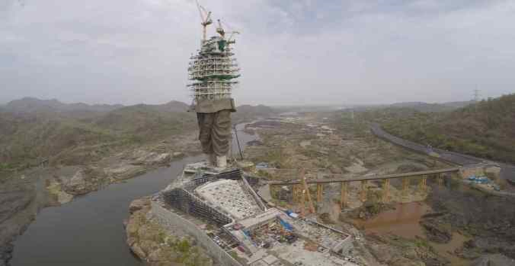 Statue Of Unity Construction