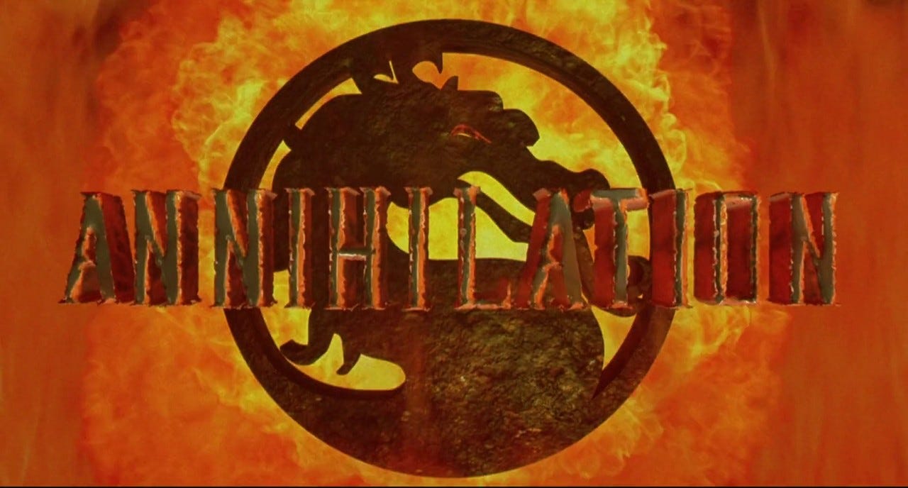 Mortal Kombat Annihilation Logo Mortal Kombat Klassic And The Teenage