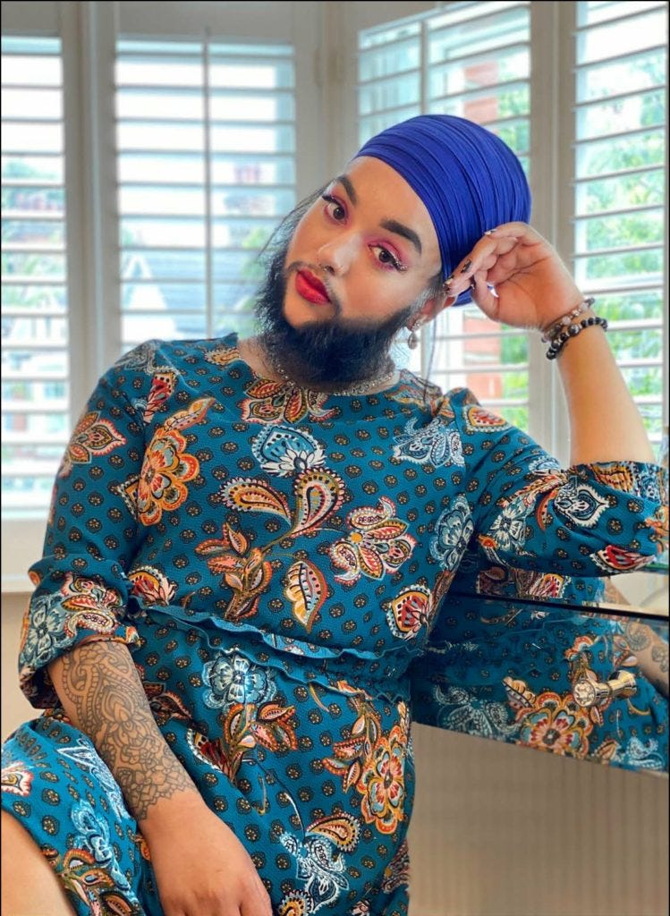 Harman Kaur Beard