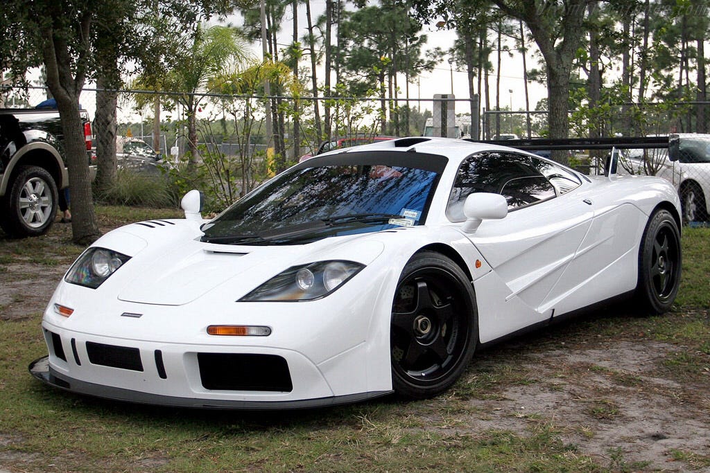 Mclaren F1 Lm White