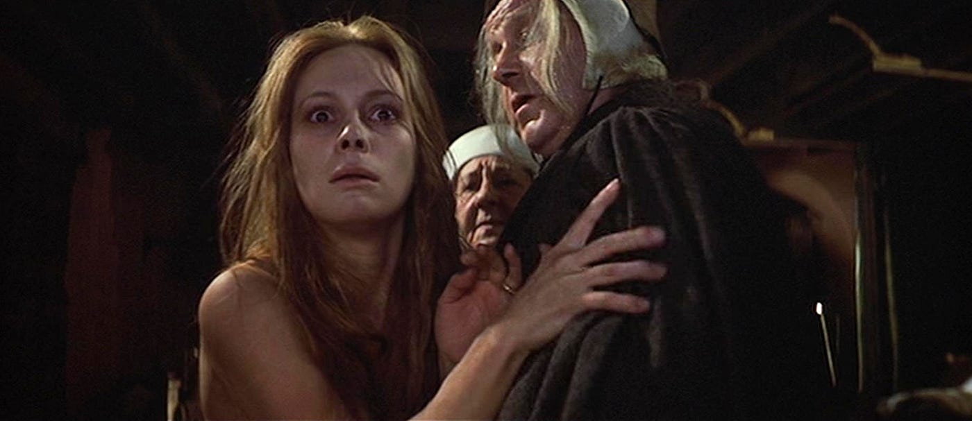 Lady Macbeth 1971 Roman Polanski & Francesca Annis On The Set Of